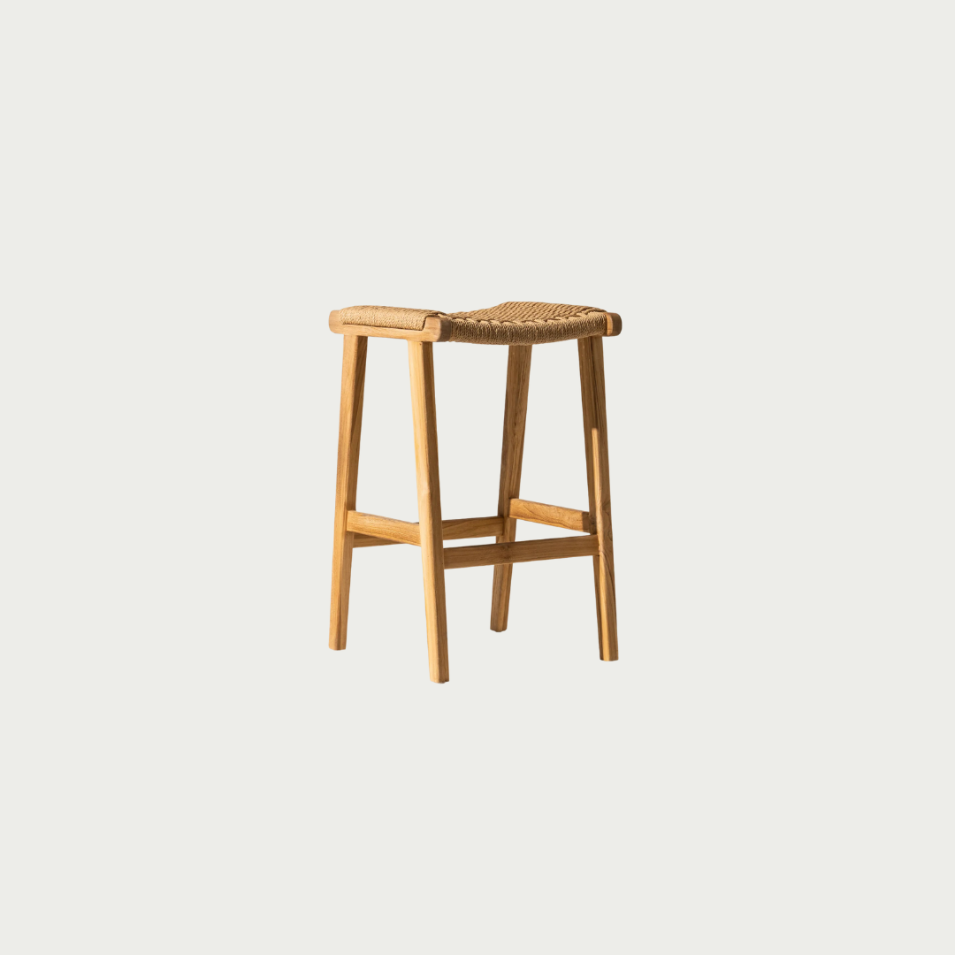 Ida Woven Bar Stool – Good Huis Co